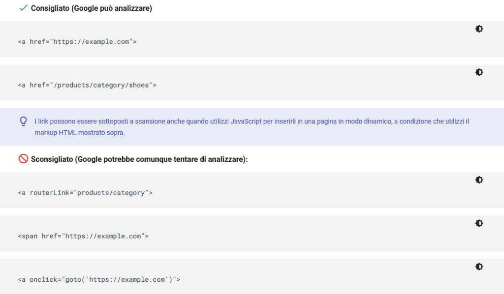 Meaning of links, the core of the Web: definitions and examples